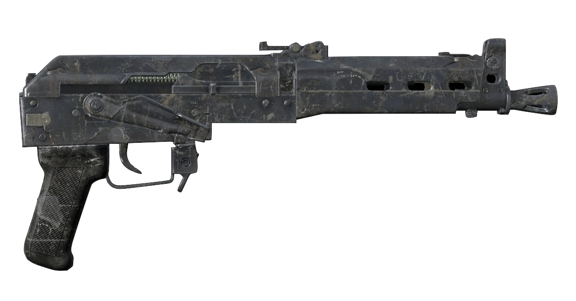 bizon pp19 selective fire submachine gun fed from an unusual ...