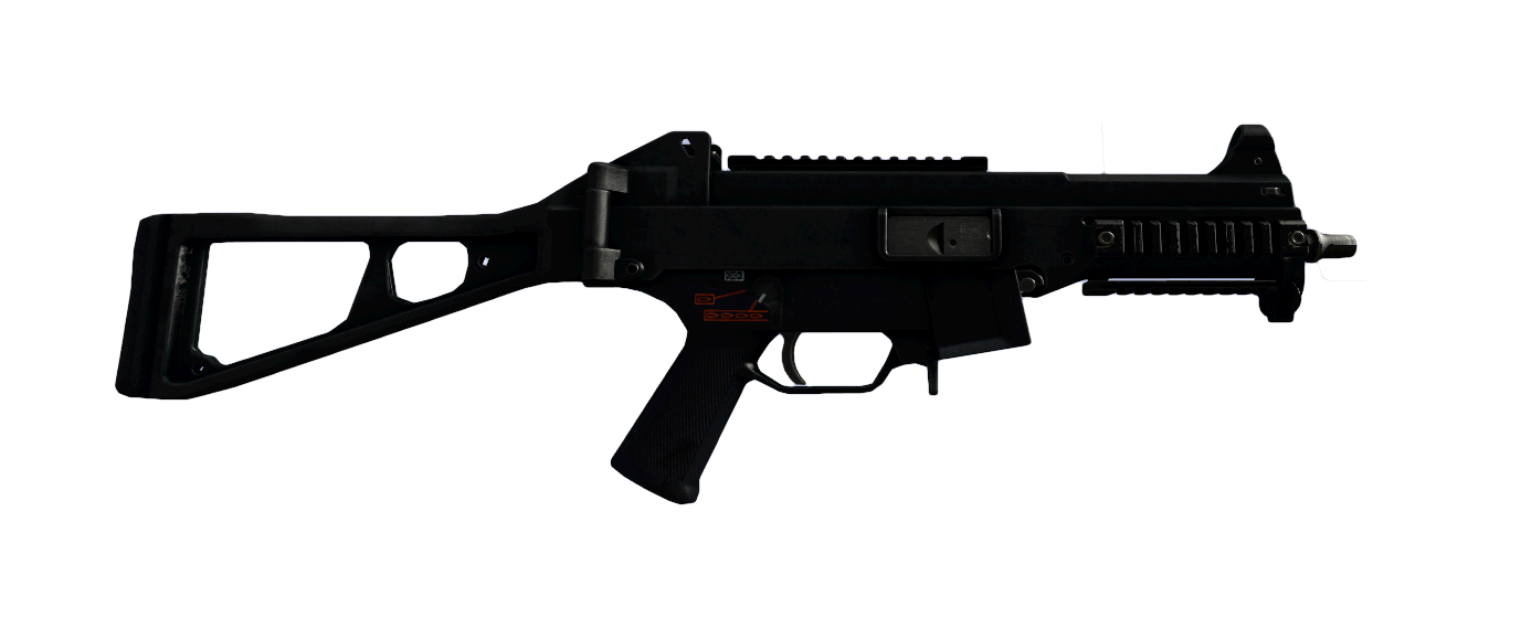 usg 45 ump45 selective fire submachine gun fed from a detachable ...